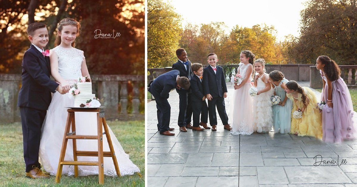 PHOTOS: Kids’ Adorable ‘Wedding’ Photoshoot Makes Netizens Smile - RachWed